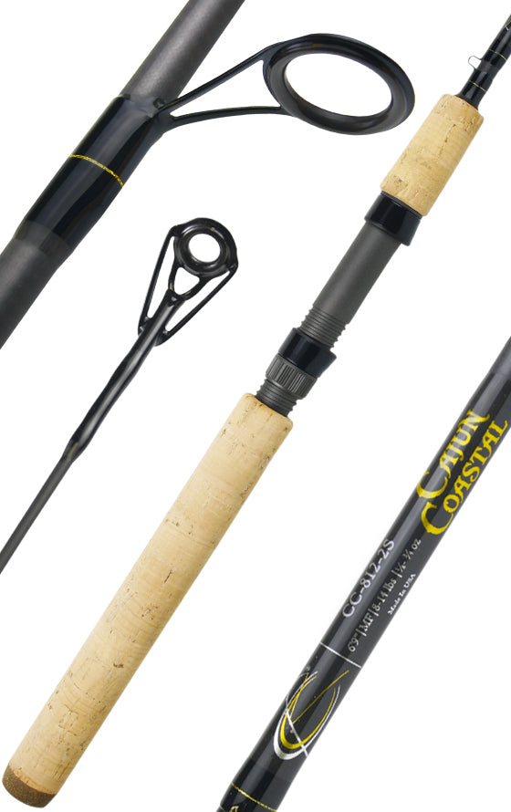 Cajun Coastal™ 813: 6 ft. 9 in. / Medium Power / Fast Action – Cajun Rods